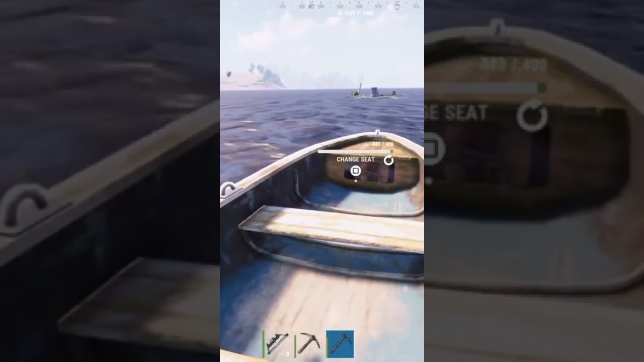 Flying boat in rust console. #rustconsole #rust #shorts #gaming # ...