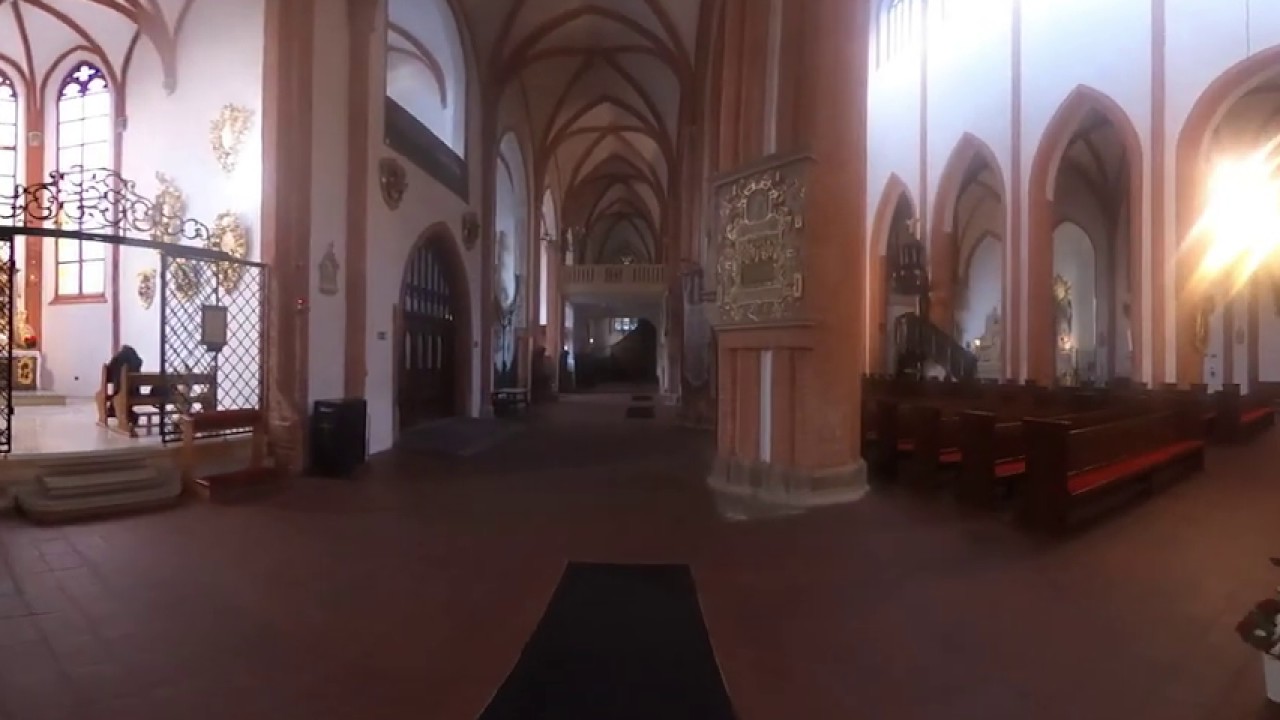 #Польша #вроцлав #Европа Wrotslav Church/5k 360 градусов на GoPro Max ...