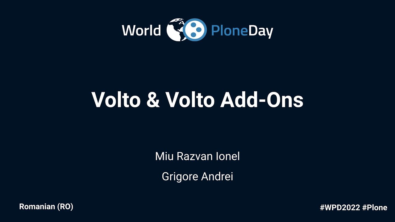 Volto & Volto Add-Ons - YouTube