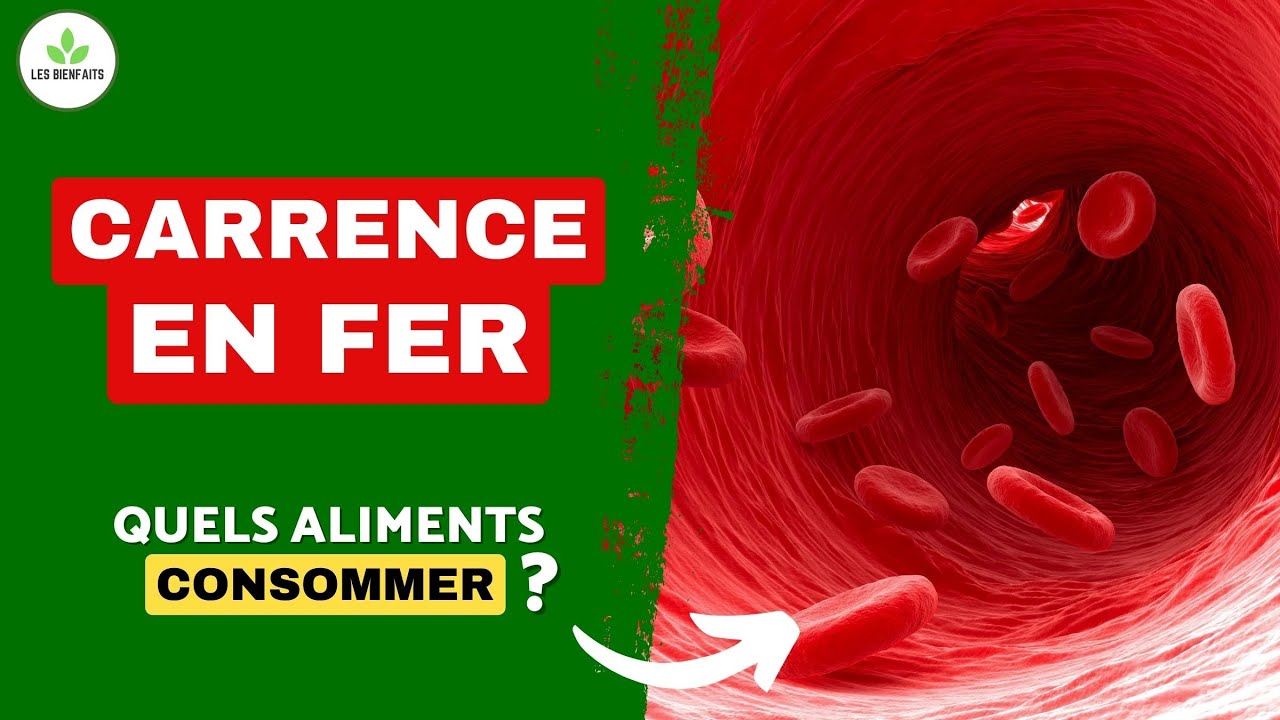 Manque de fer ? Mangez ces aliments - YouTube