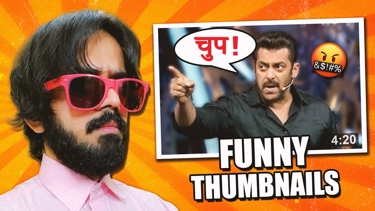 Funny bollywood thumbnails - YouTube