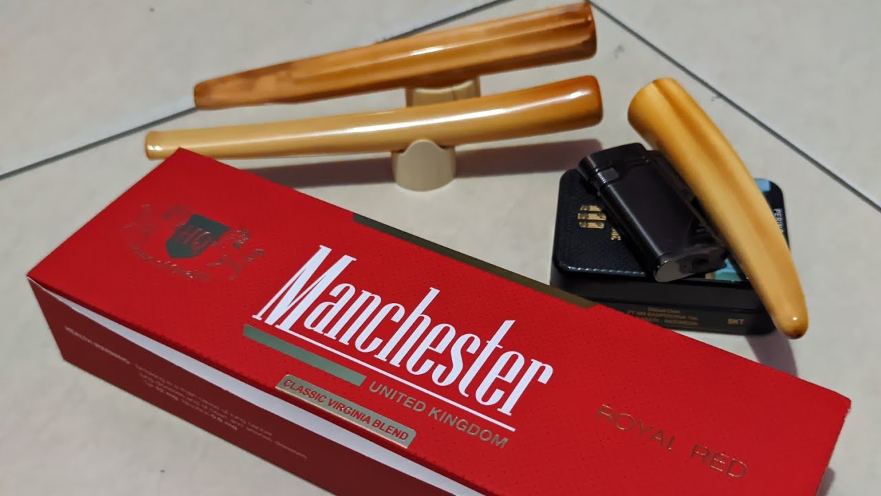 Review Rokok Manchester ROYAL RED ORI - YouTube