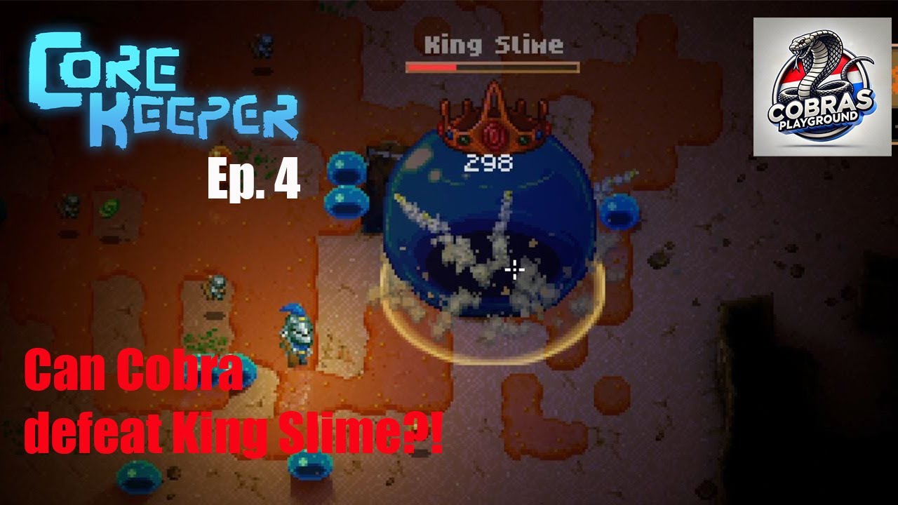 Can we kill King Slime?! Core Keeper 1.0.1 Hard World Ep 4 - YouTube