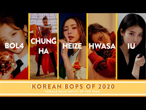 [FINAL RESULTS] FEMALE SOLO ARTIST OF THE YEAR | Korean Bops of 2020
