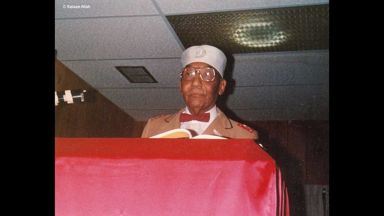 SUPREME MINISTER JOHN MUHAMMAD 1989 SAVIOURS DAY - YouTube