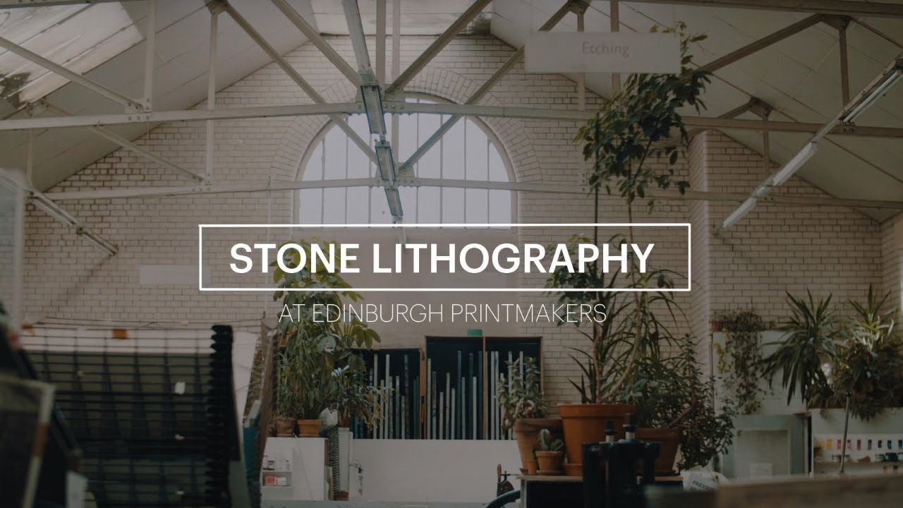 Printmaking Techniques and Processes: Stone Lithography - YouTube