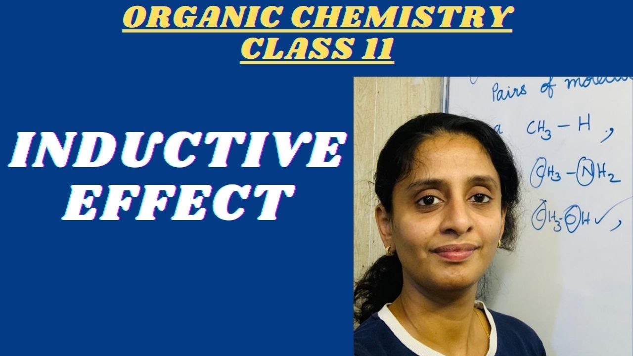 Electron Displacement Effect/Inductive Effect Class 11 Organic ...