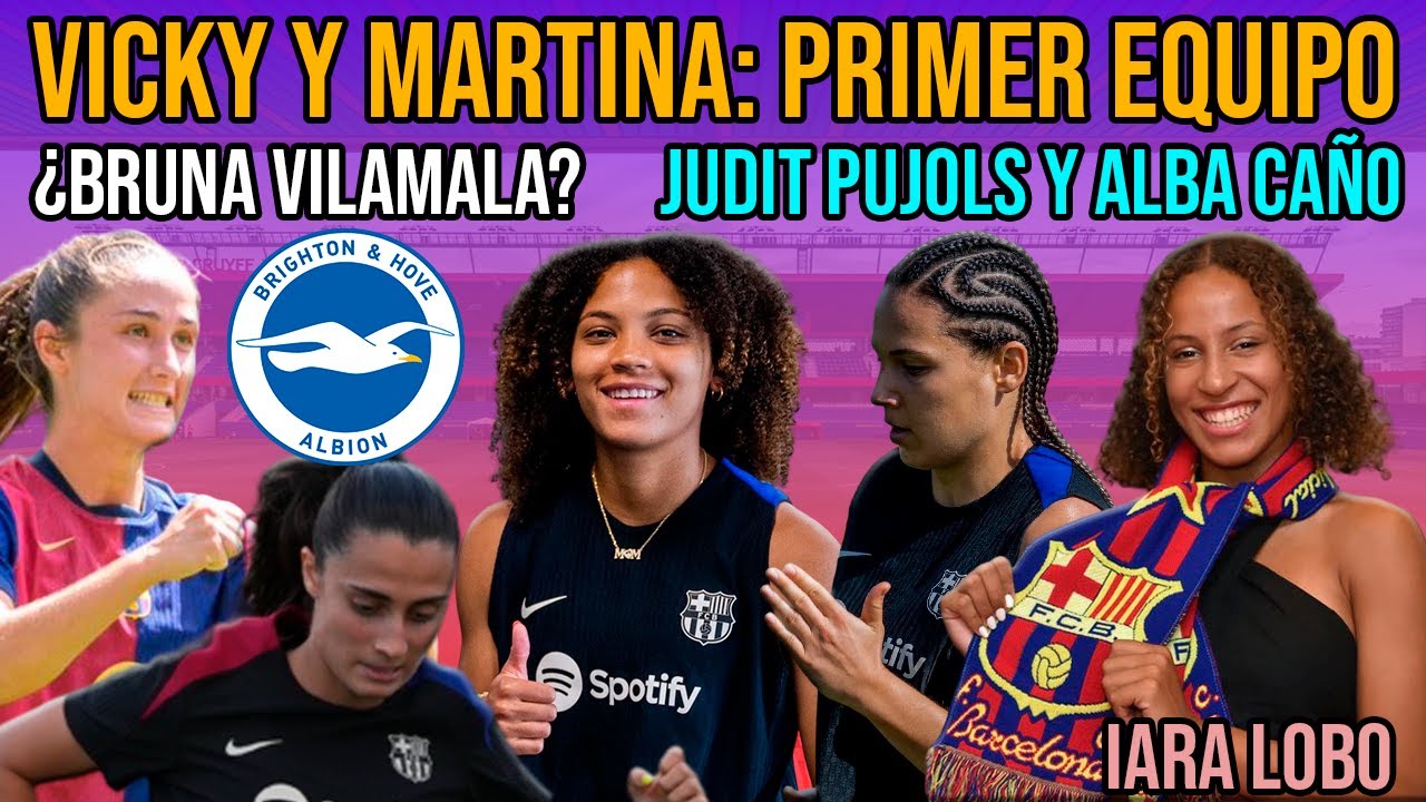 💥 OFICIAL: VICKY LÓPEZ Y MARTINA FERNÁNDEZ PRIMER EQUIPO ¿DINÁMICA B ...