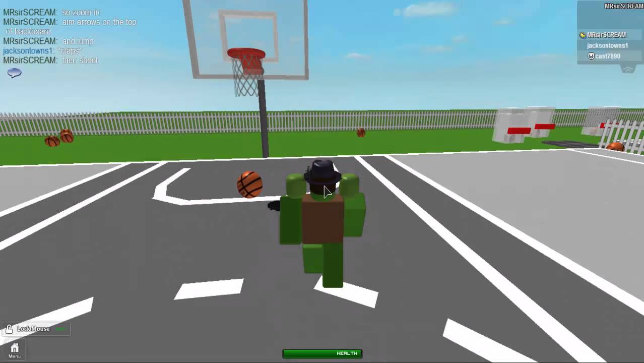 How To Drop 3's in Roblox Basketball - YouTube