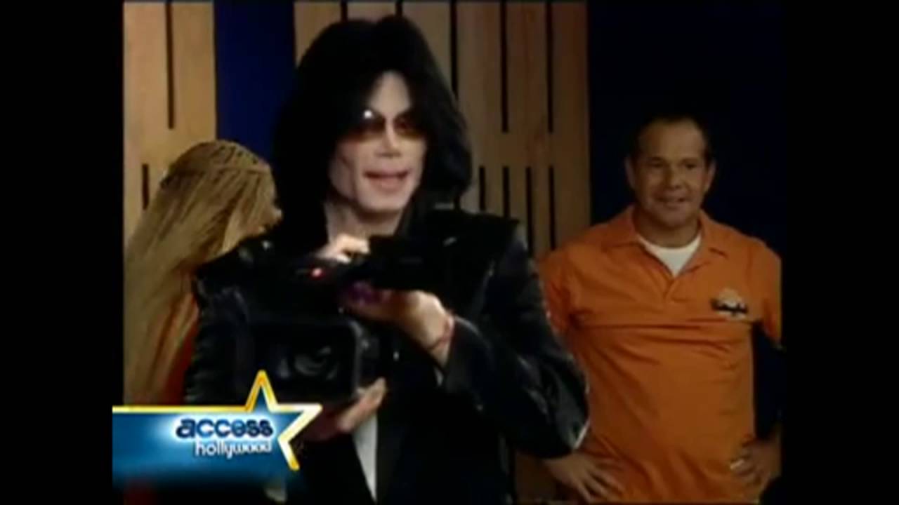 Michael Jackson’s Last TV Interview: Michael and his love of cameras ...