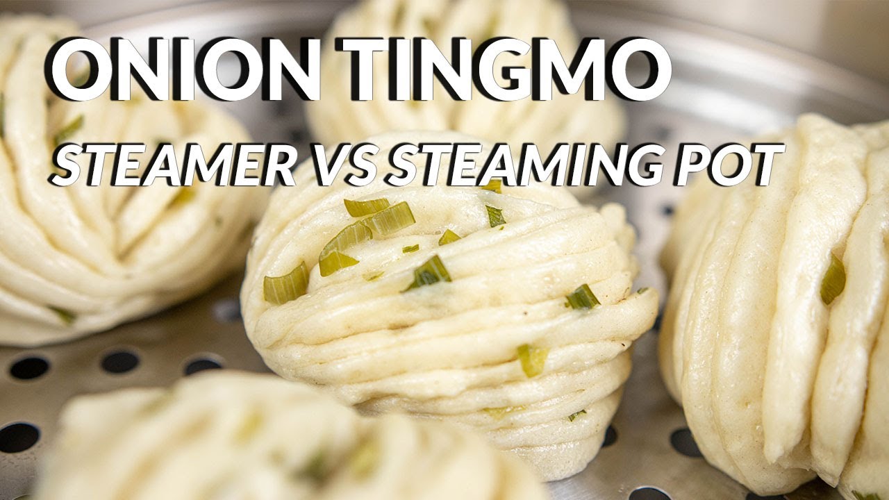 How To Make Onion Tingmo - Tibetan Steamed Buns Recipe - YouTube