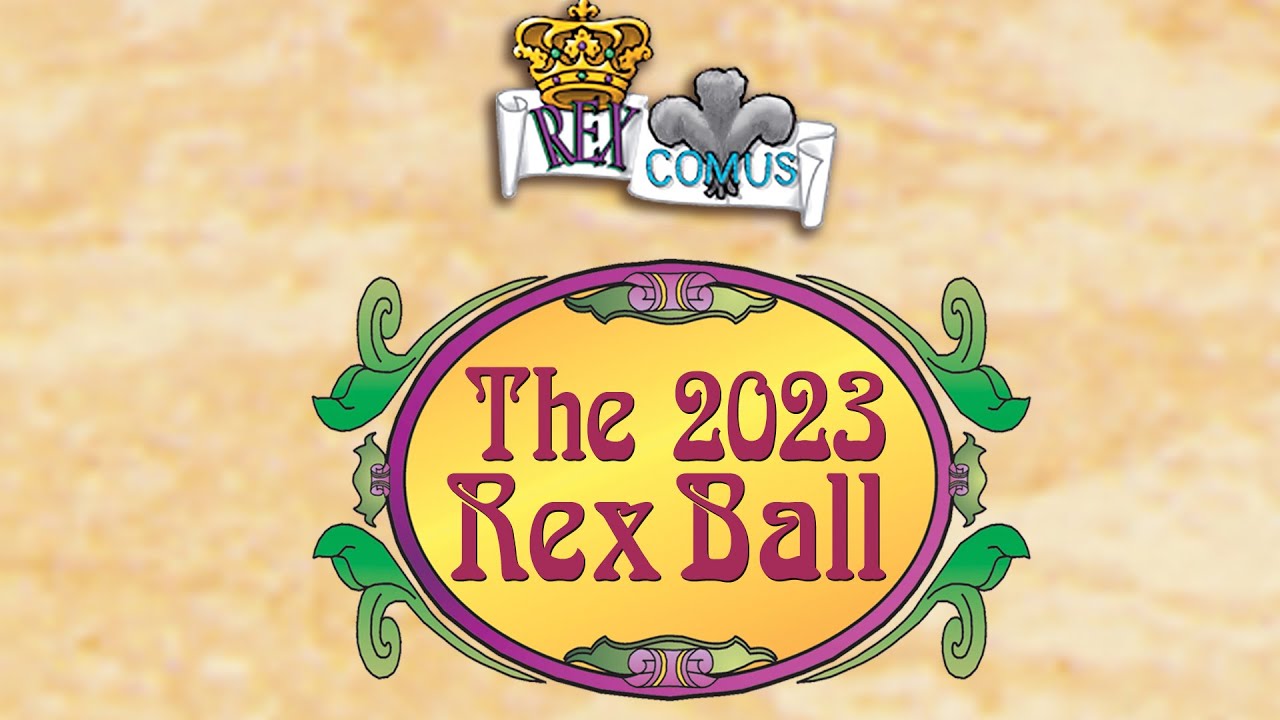2023 Rex Ball and Meeting of the courts of Rex and Comus - YouTube