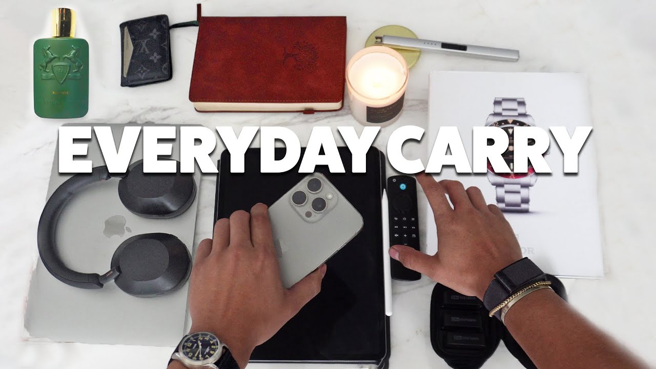 The Items I Use Everyday to Improve My Life - YouTube