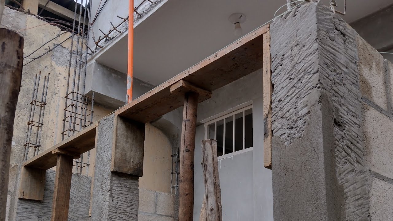 cómo hacer dinteles en puertas y ventanas / how to make lintels on ...