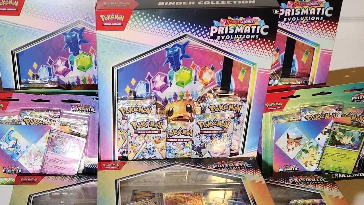 Prismatic Evolutions Pokemon Pack Opening, 36 Total Packs. I Can't ...