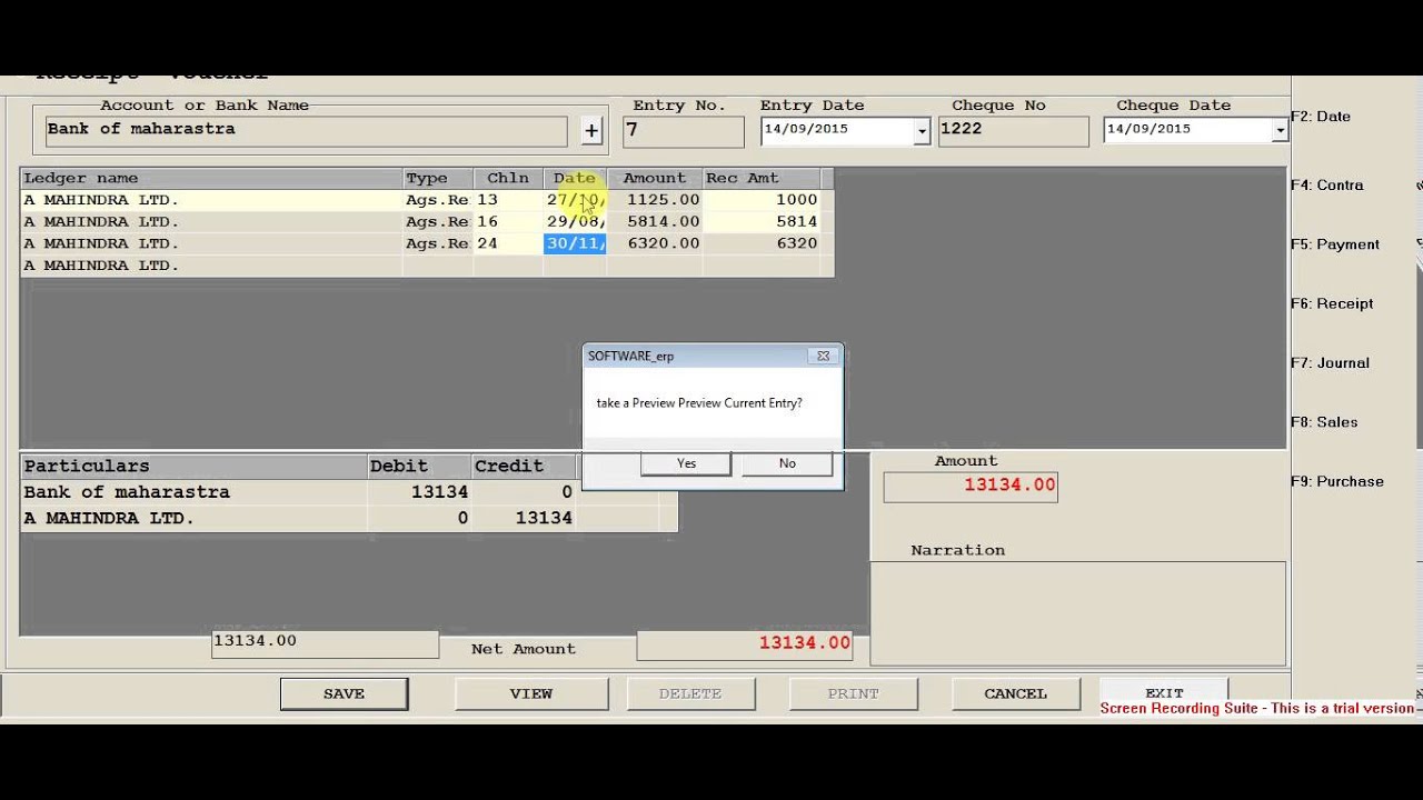 5) Bank Entry (Receipt and Payment) - YouTube