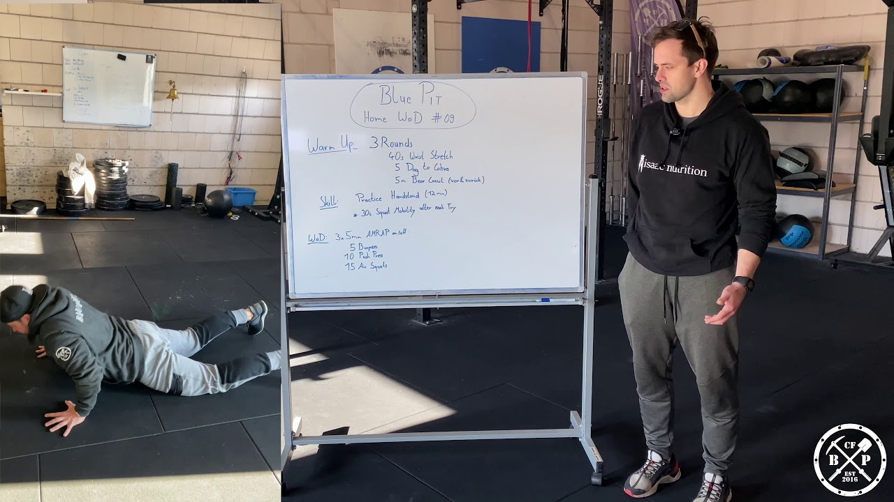 CrossFit Blue Pit - Home Workout #09 - YouTube