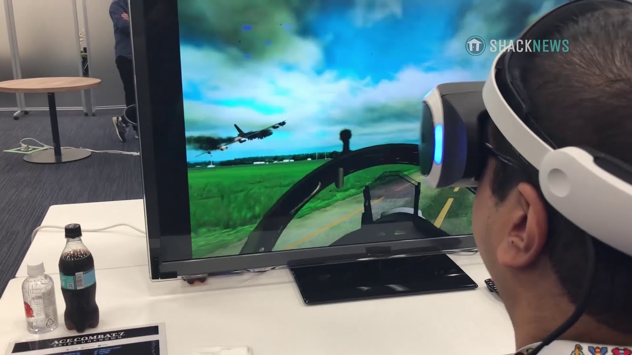 Ace Combat PSVR Gameplay Preview - VR Mission #2 - YouTube