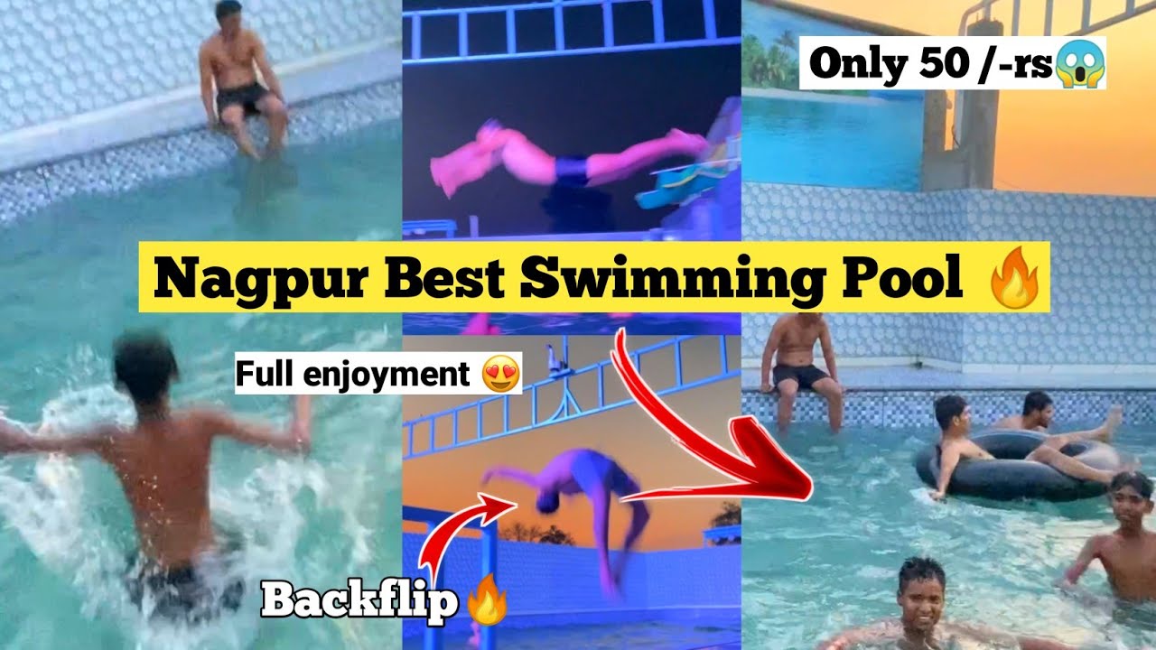Best Summing Pool In Nagpur 🔥| Nagpur Best Swimming Pool | Vlog 7 ...