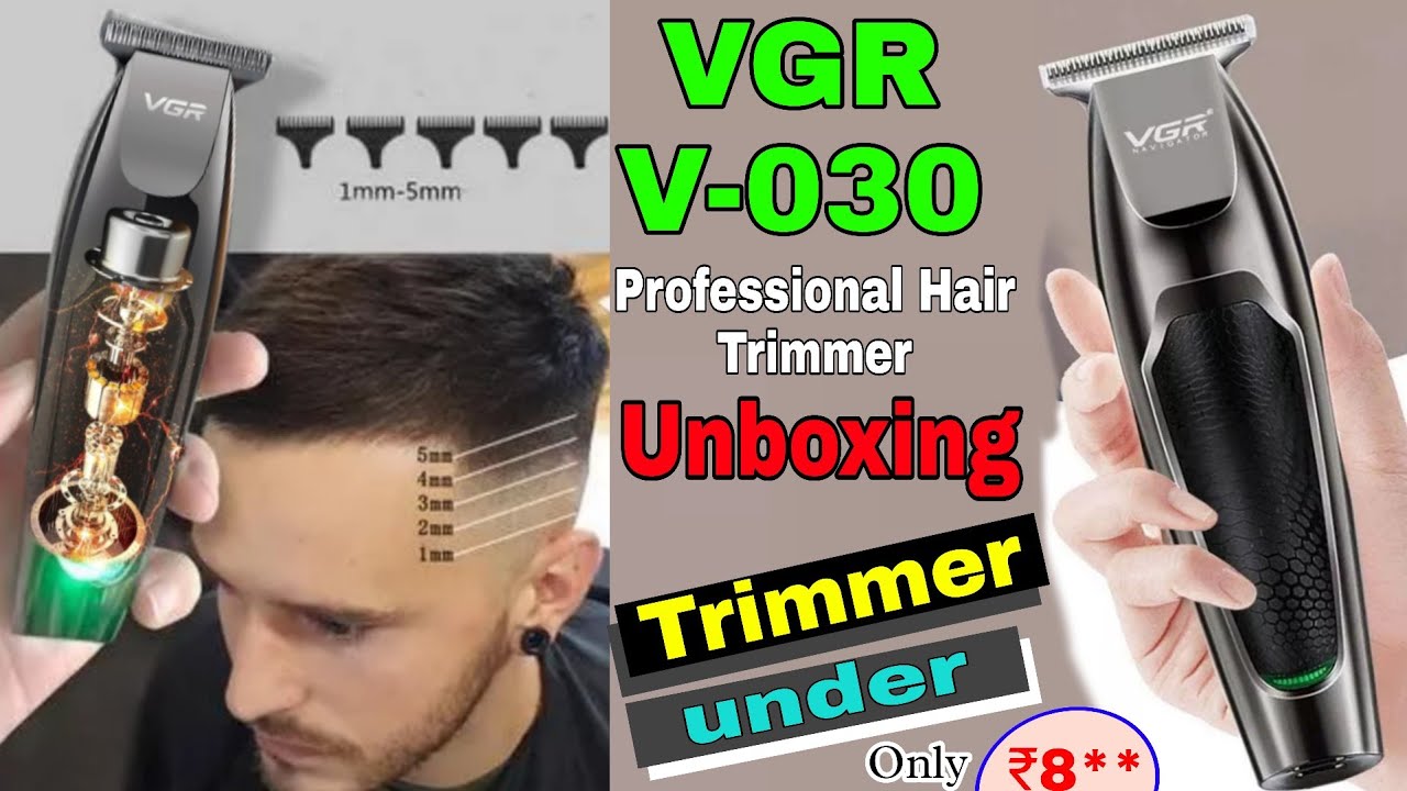Best Trimmer From VGR | VGR V-030 Professional Hair Trimmer Unboxing ...