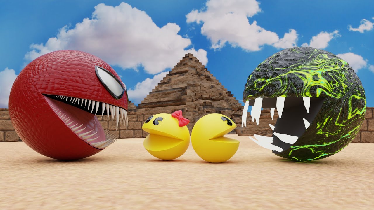 Best Pacman Videos (Volume 28) -Spiderpac, Ms.Pacman, Lava Monster ...