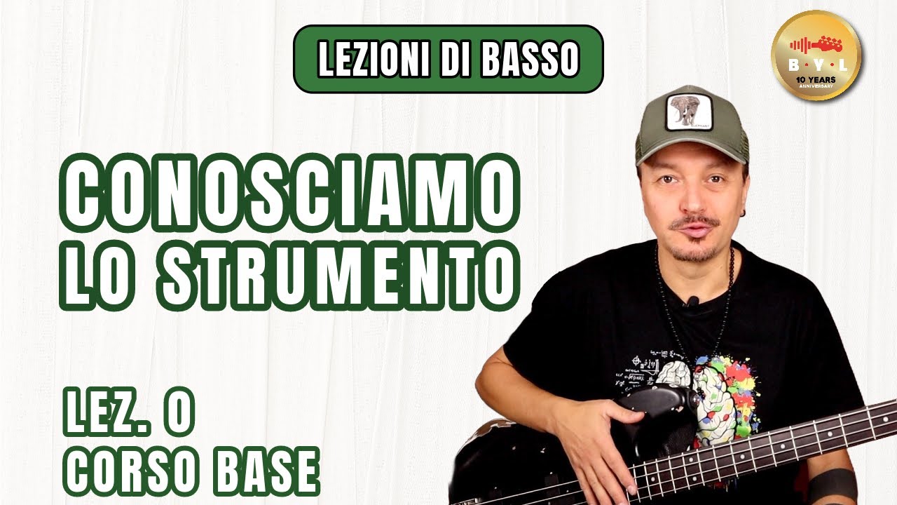 Lezioni di Basso #0 Corso Base - Conosciamo lo strumento - YouTube