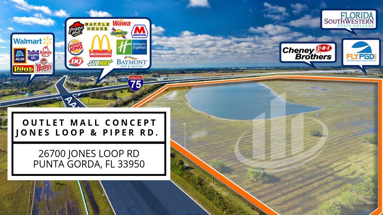 Outlet Mall Concept | Jones Loop & Piper Rd. | 70 Acres - YouTube