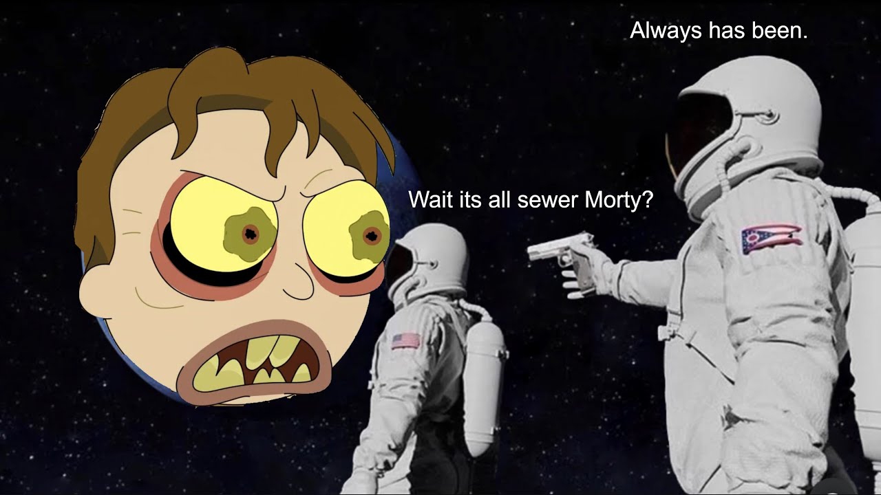 Wait its all sewer morty? - YouTube