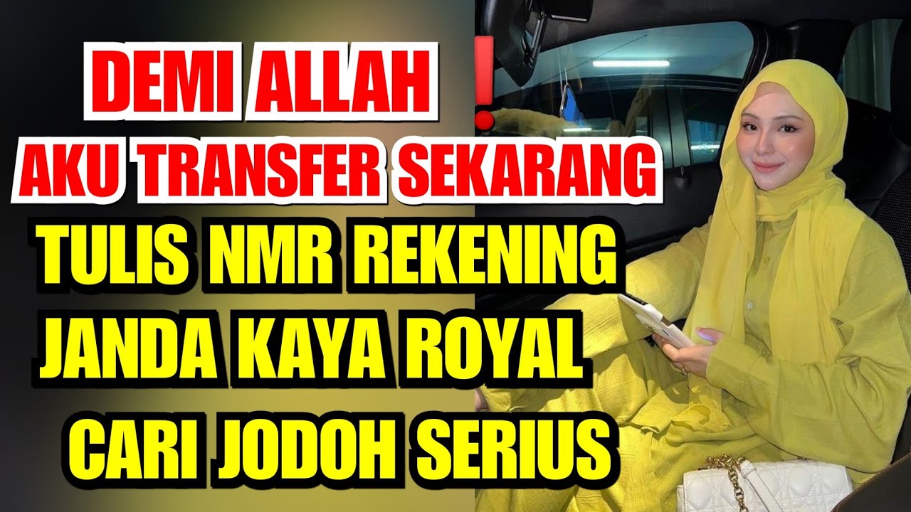 NOMOR REKENING KM BERAPA MAS INSYAALLAH AKU TRANSFER JANDA KAYA GAK ...