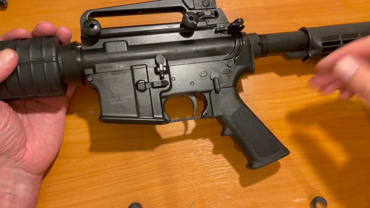 Мой первый нарезной карабин (типа М-4) Norinco CQ-A 223 Rem. - YouTube