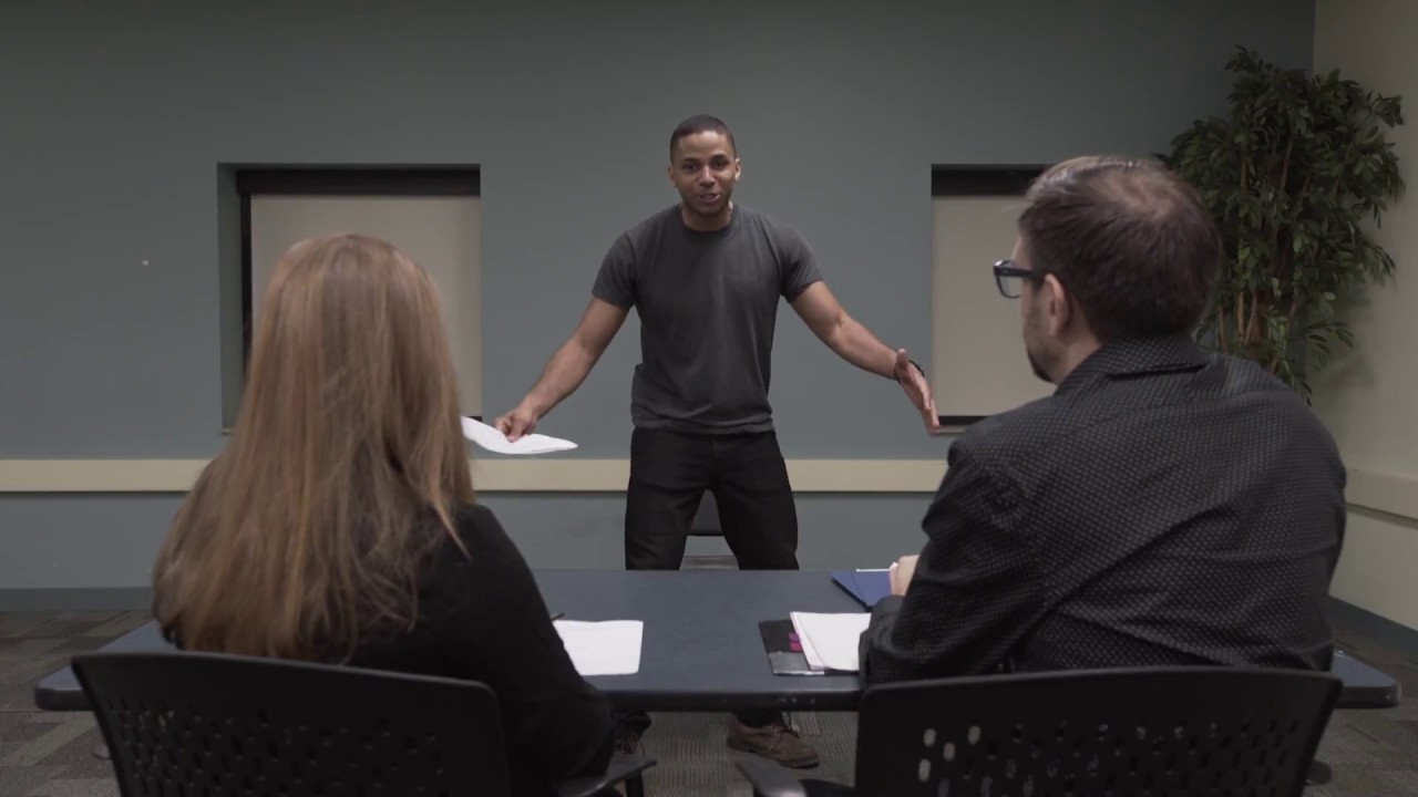 Audition: Andrew Bushell - YouTube