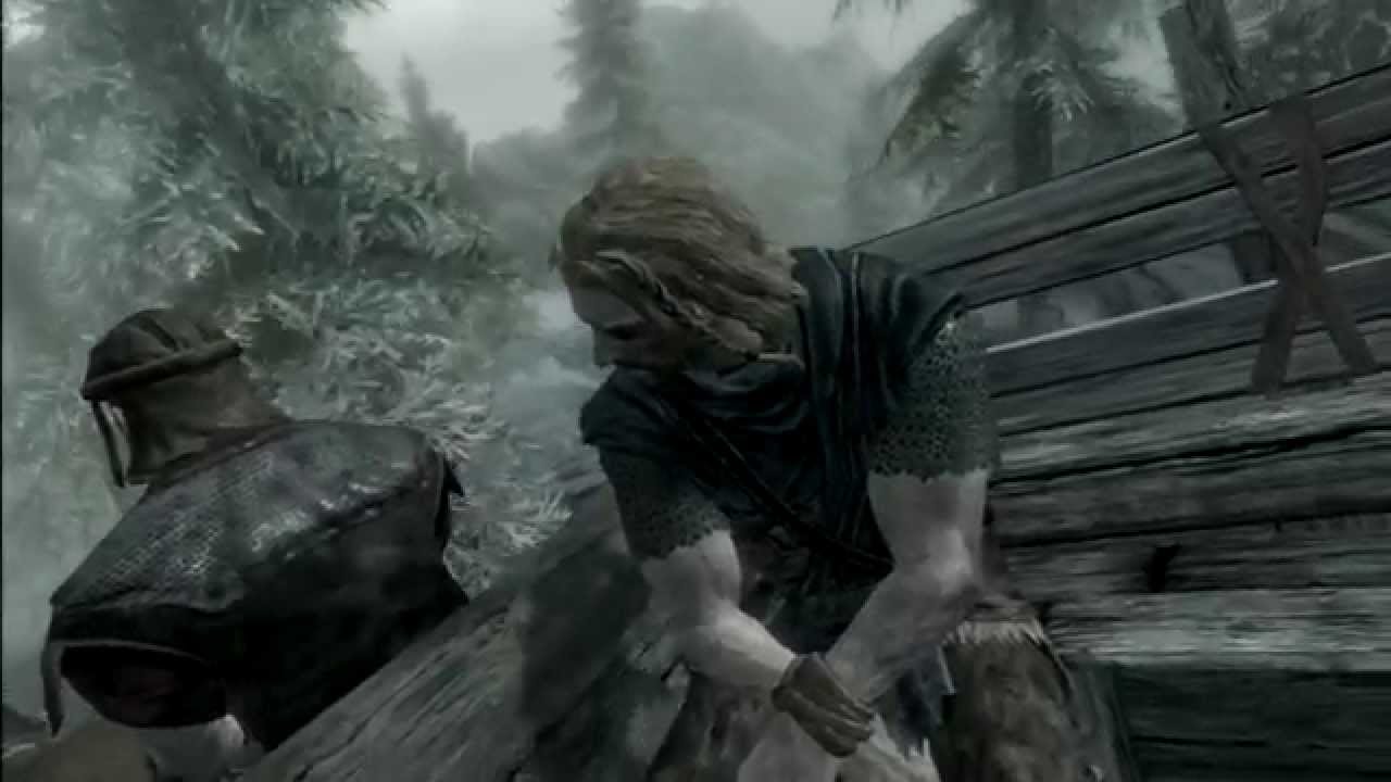 The Elder Scrolls V: Skyrim Wood Elf Walkthrough Episode 1: Public Execution - YouTube