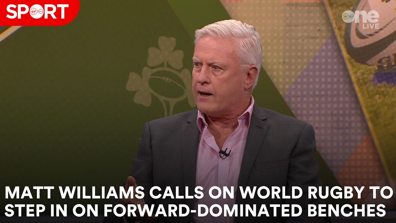 Matt Williams on the issue of 7/1 bench splits in rugby - YouTube