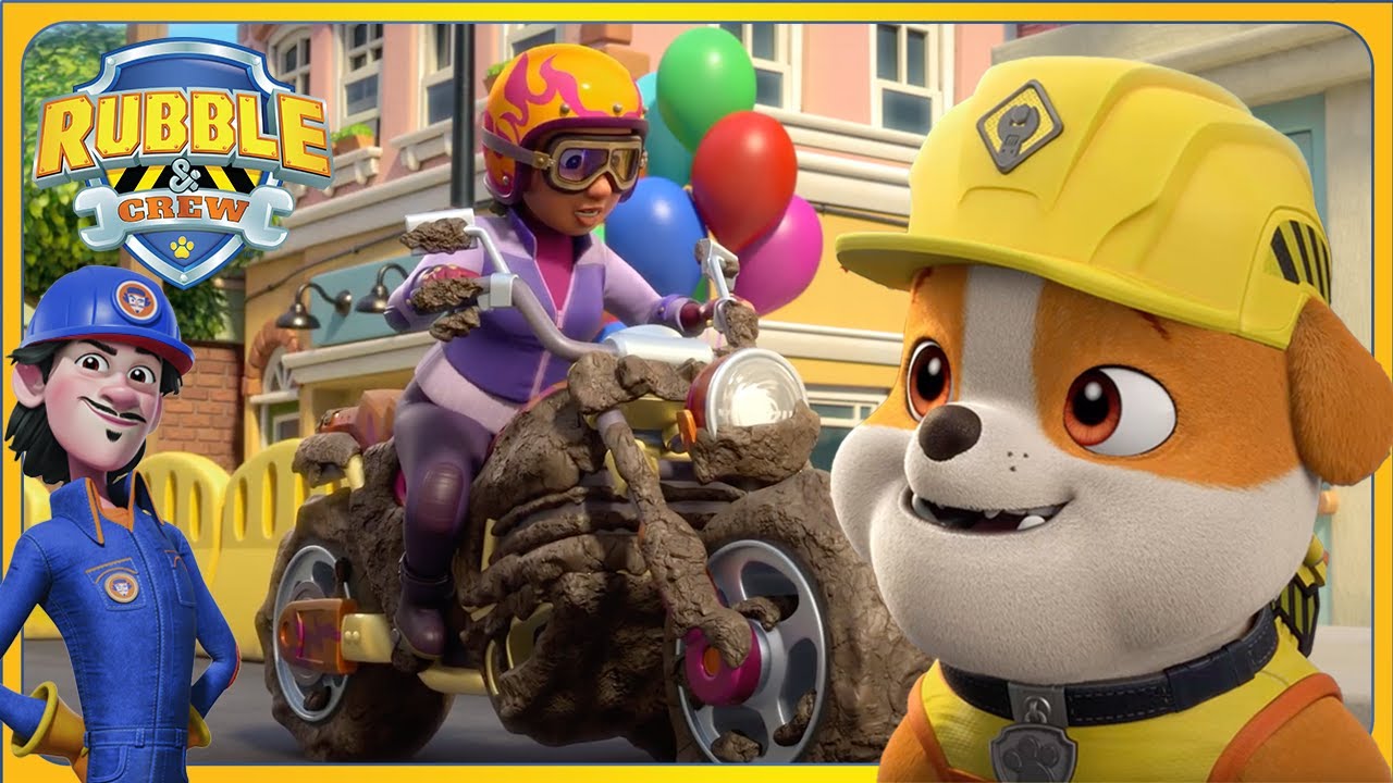 Speed Meister VS Mayor Greatway | Rubble and Crew | Cartoons for Kids ...