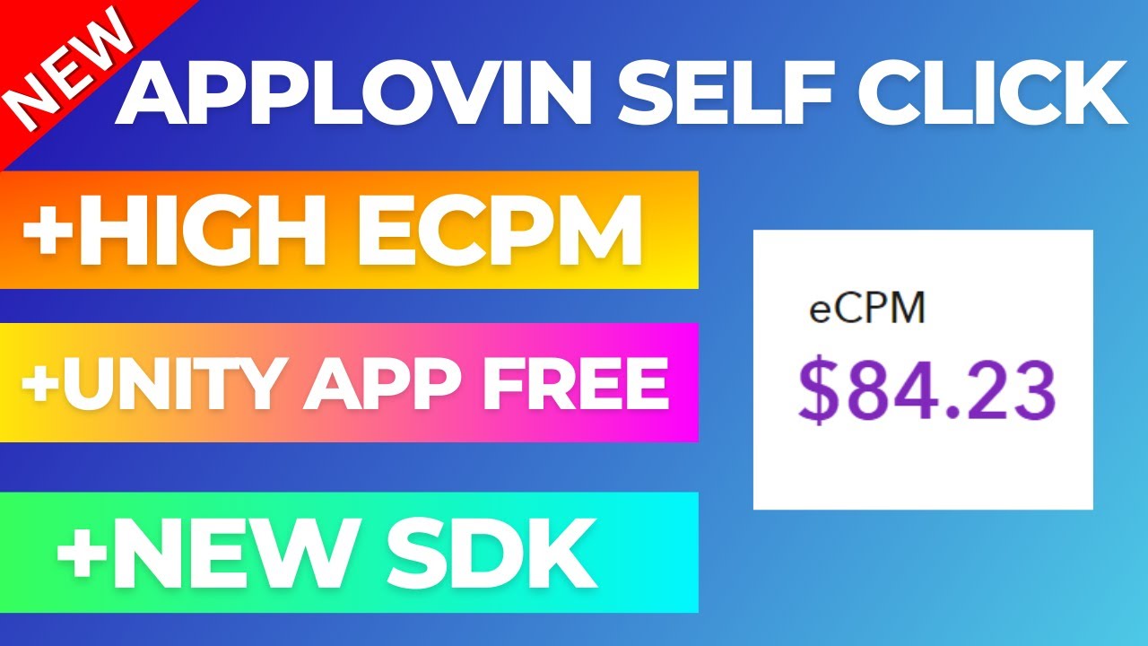 applovin self click app | High eCPM | latest SDK | Applovin 2023 - YouTube