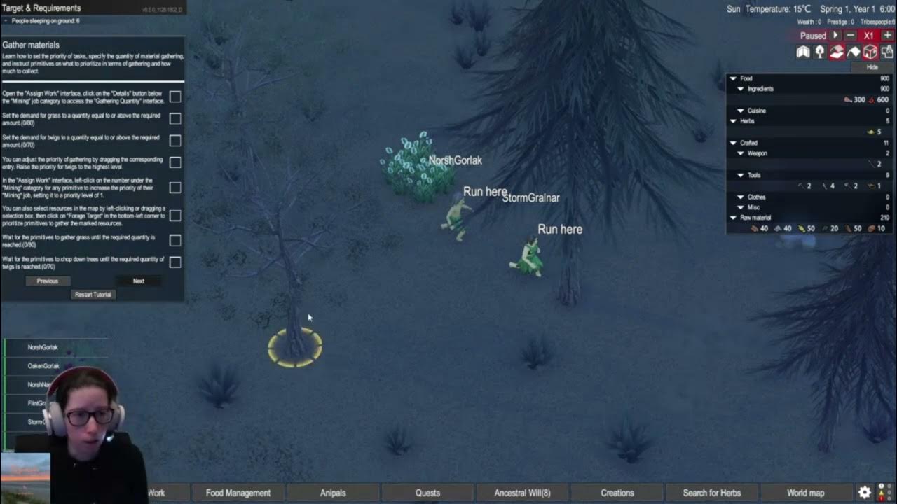 Primitive Society Simulator - Demo Tutorials - YouTube