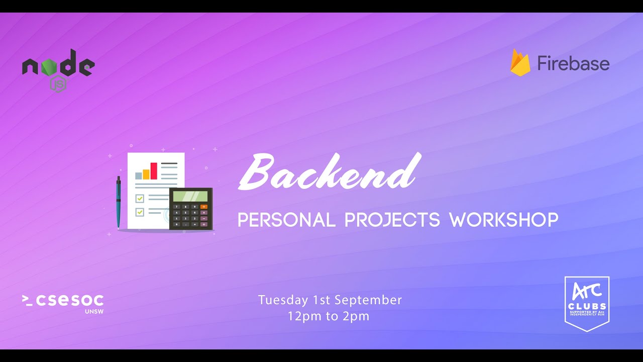 Backend Personal Projects Workshop - YouTube