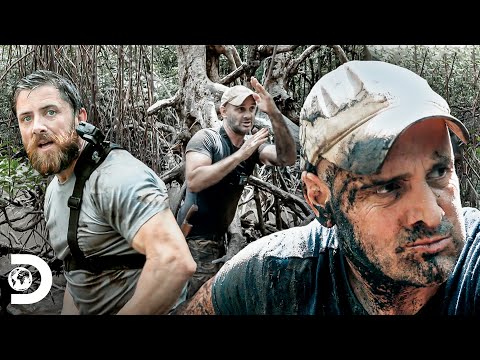 Carrera en terreno hostiles de Borneo | Ed Stafford: Contra Todos | Discovery Latinoamérica