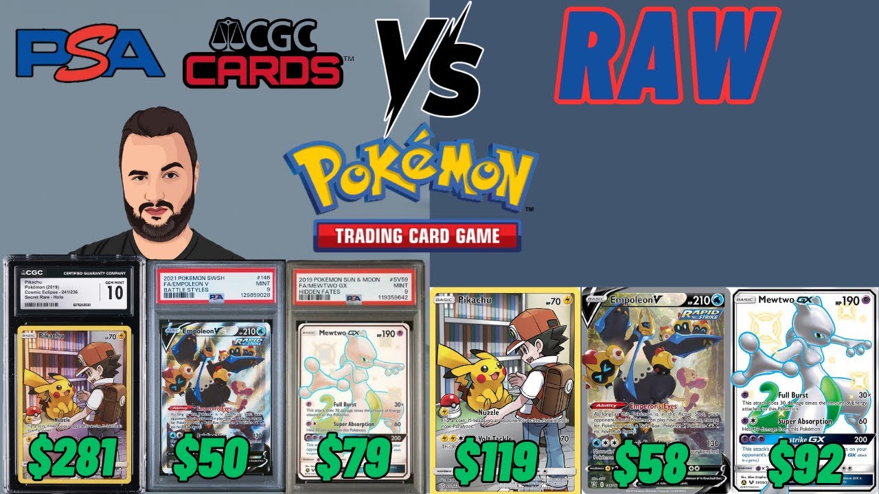 Raw vs PSA vs CGC: Are Graded Cards Still Worth It in 2025? - YouTube