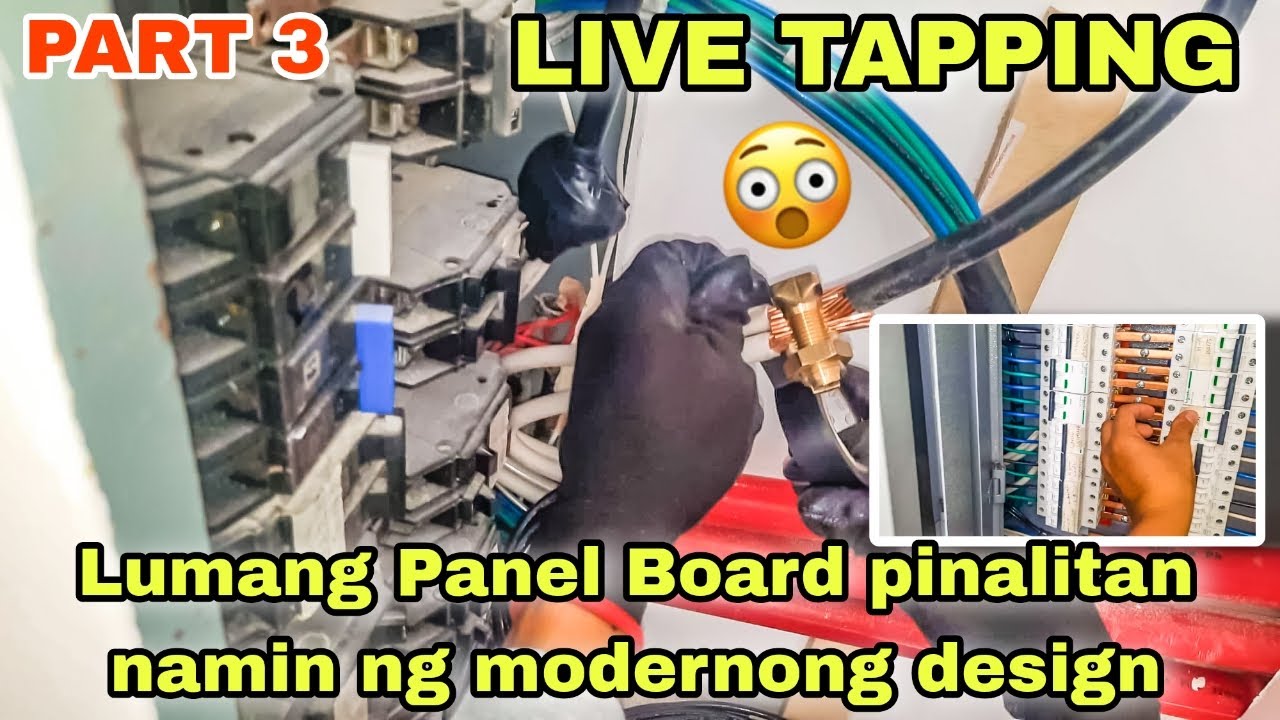 Pinalitan namin ang lumang Panel Board | PART 3 | Pinoy Electrical ...