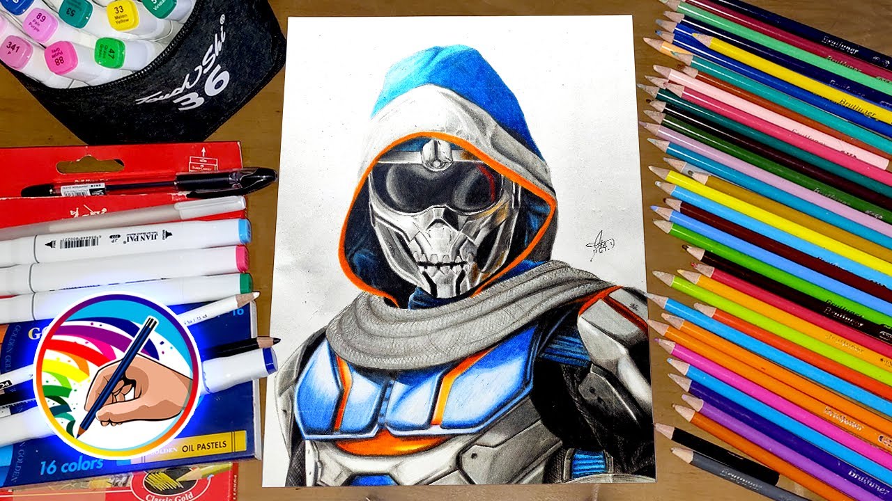 Drawing Taskmaster | Antonia Dreykov (Black Widow) | How to draw ...