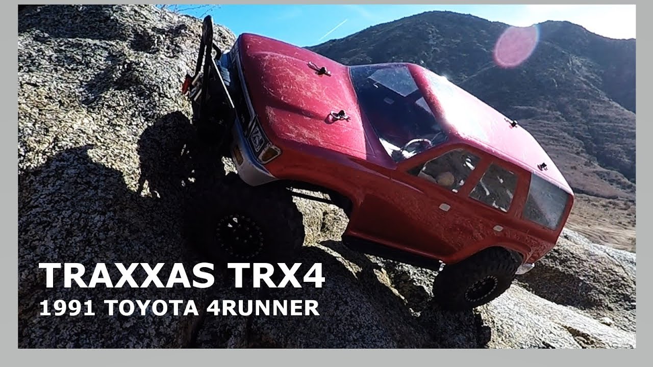 1991 Toyota 4runner: Traxxas TRX4 - YouTube