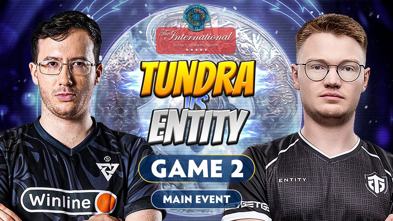 تاندرا - انتیتی (گیم دوم)🔥 Ti 12 Playoffs, Tundra vs Entity - Game 2 ...
