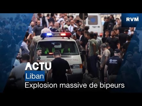 Liban, explosion massive de bipeurs - YouTube