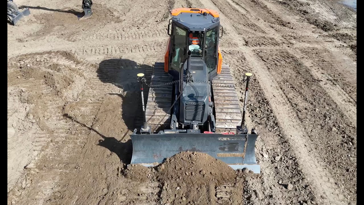 Develon and Leica Geosystems create a tailored 3D Machine Control solution for its DD130 7 Dozer ...