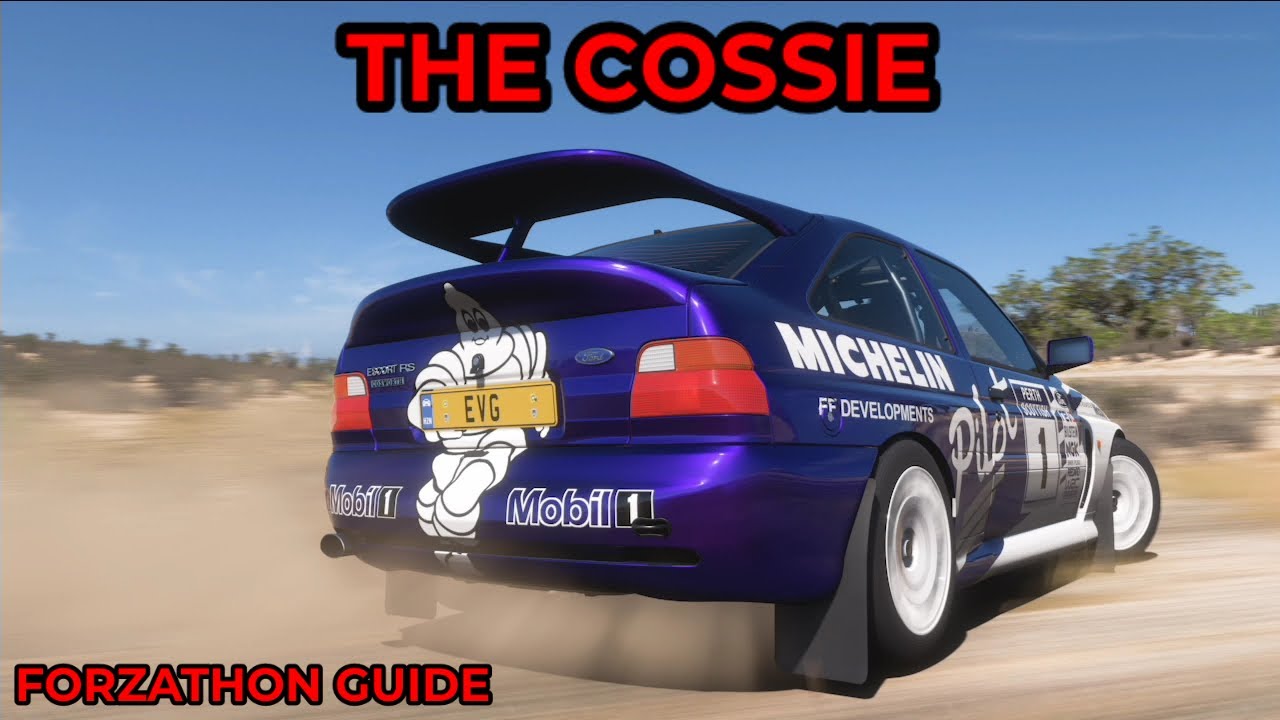 Forza Horizon 5 - Forzathon Guide - The Cossie - Escort RS Cosworth ...