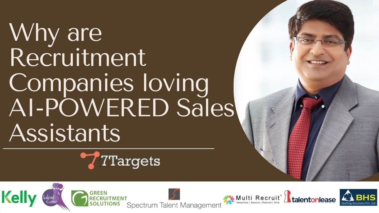 Why are Recruitment Companies loving AI-POWERED Sales Assistants - YouTube
