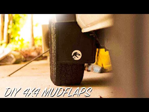 DIY 4X4 MUDFLAPS - YouTube