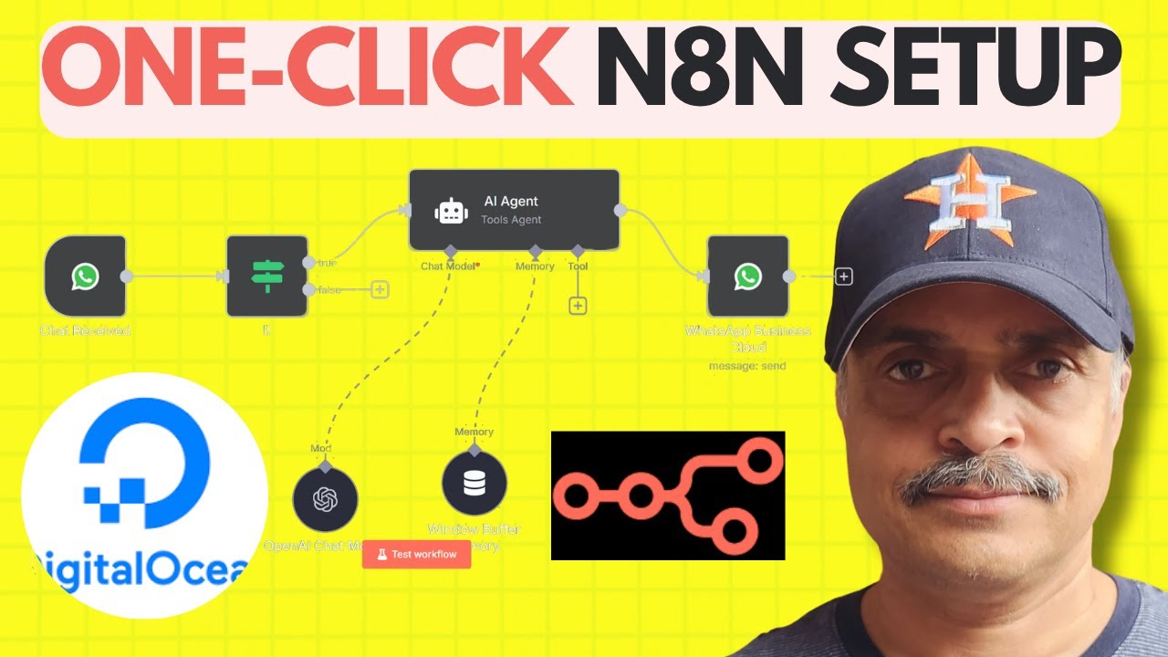 Cheap & Easy n8n Hosting With DigitalOcean (Full Walkthrough) - YouTube