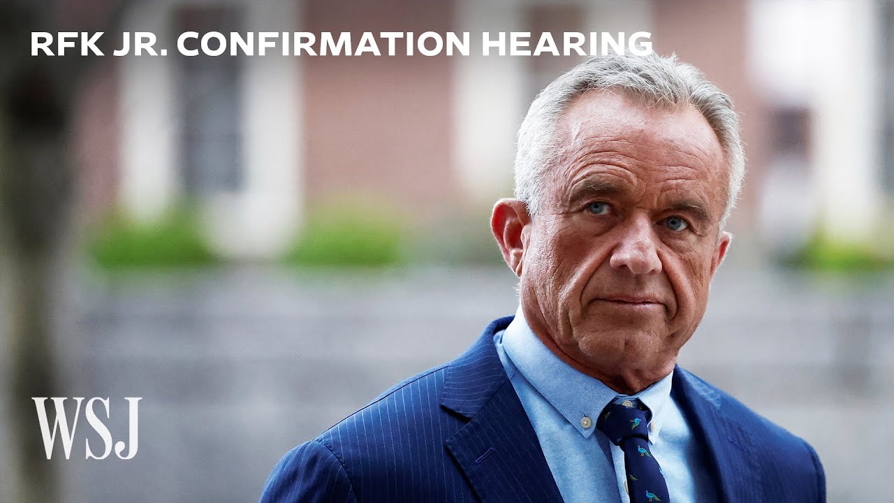 Watch: RFK Jr.'s Confirmation Hearing for Health Secretary | WSJ - YouTube